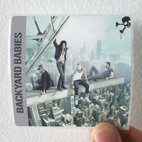 Backyard Babies Friends Album Cover Sticker