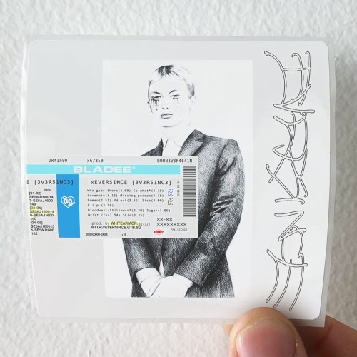 Bladee Icedancer Album Cover Sticker