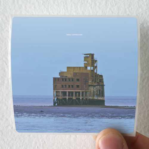 Bass Communion Cenotaph Album Cover Sticker Album Cover Sticker