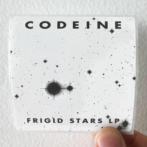 Codeine Frigid Stars Album Cover Sticker Album Cover Sticker