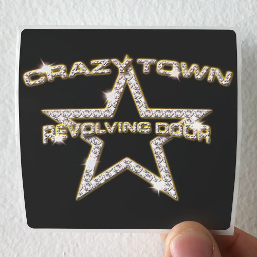 Crazy Town Revolving Door Album Cover Sticker Album Cover Sticker