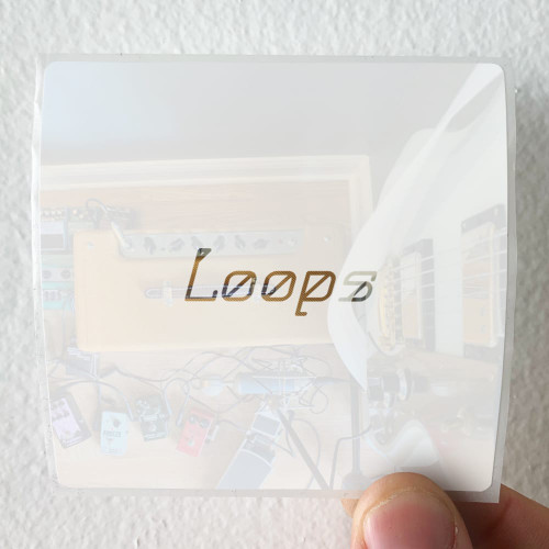 Cloudkicker Loop Album Cover Sticker Album Cover Sticker