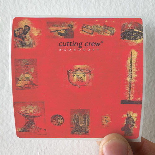 Cutting Crew Broadcast-3 Album Cover Sticker Album Cover Sticker