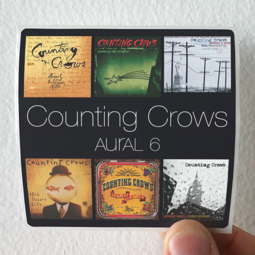 Counting Crows Recovering The Satellites Album Cover Sticker Album ...