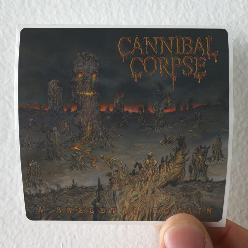 Cannibal Corpse A Skeletal Domain Album Cover Sticker