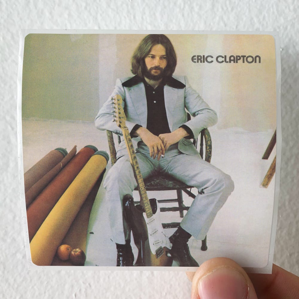Eric Clapton Eric Clapton Album Cover Sticker