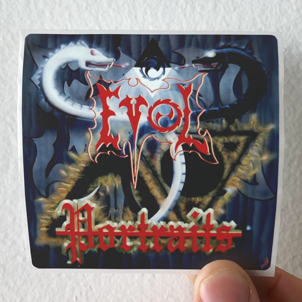 Evol Portraits Album Cover Sticker