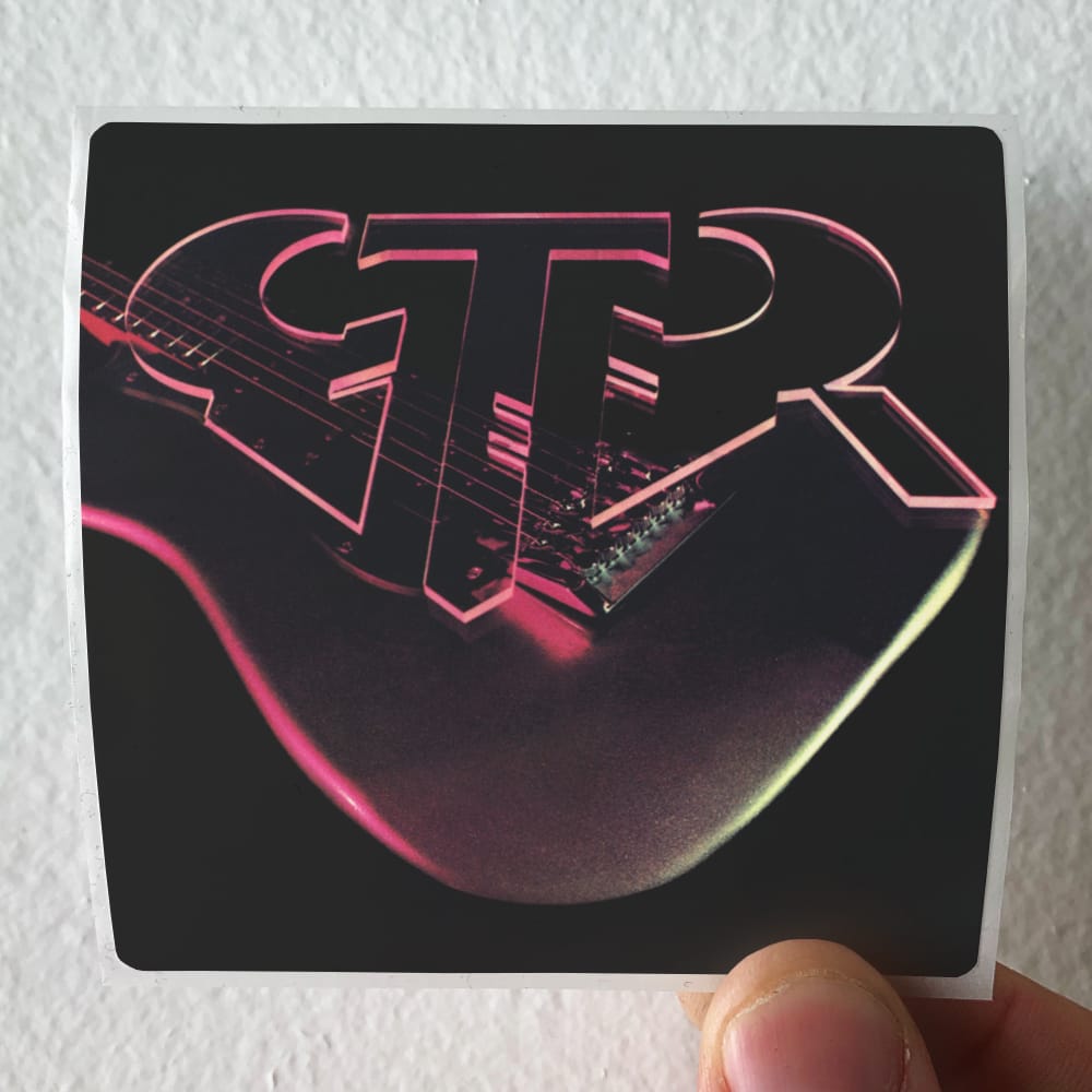 GTR Gtr Album Cover Sticker