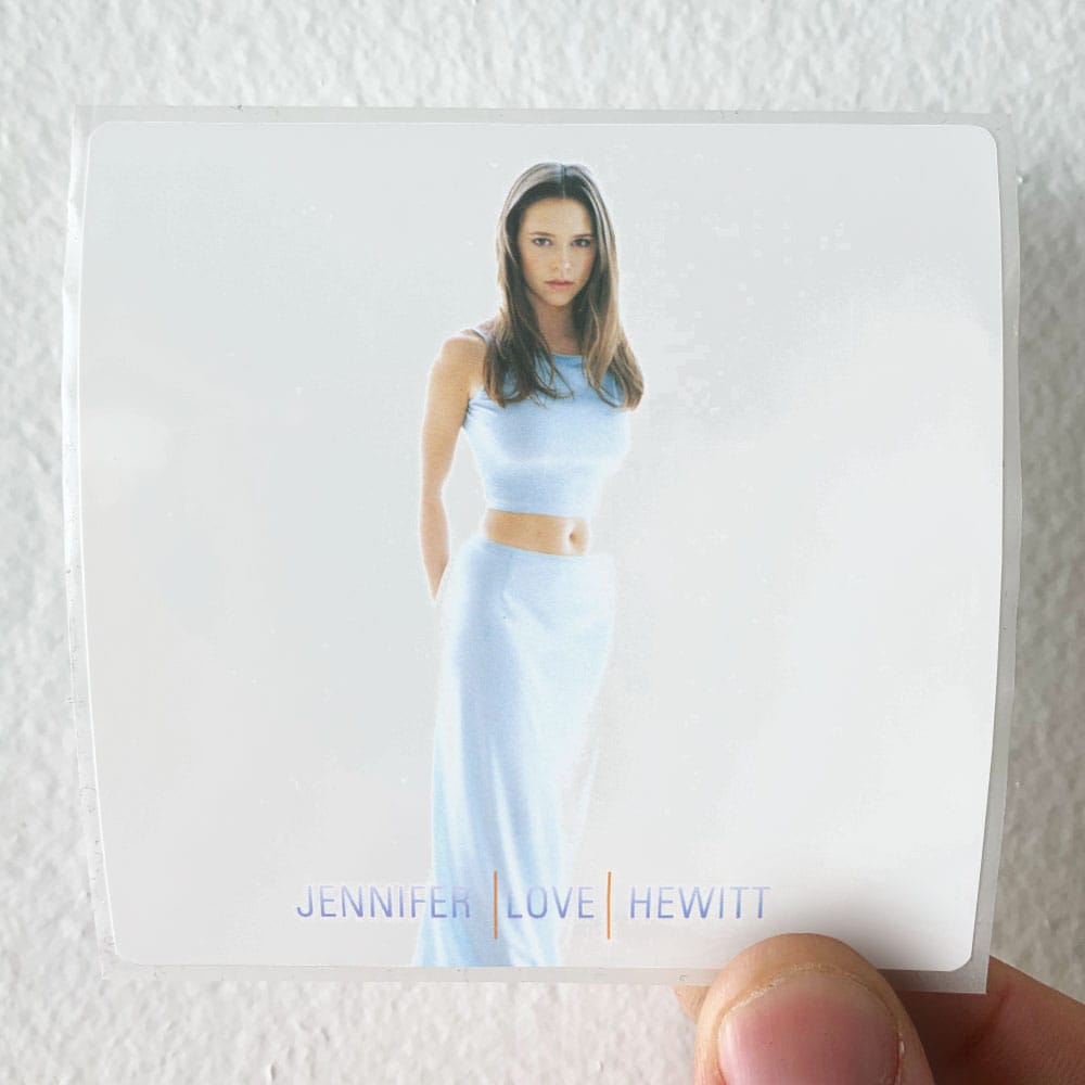 Jennifer Love Hewitt Jennifer Love Hewitt Album Cover Sticker