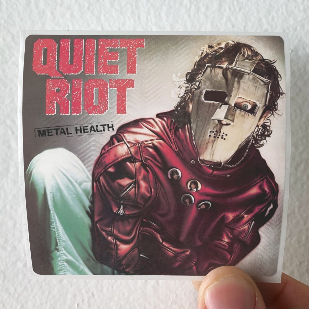 Quiet Riot Metal Health Album Cover Sticker