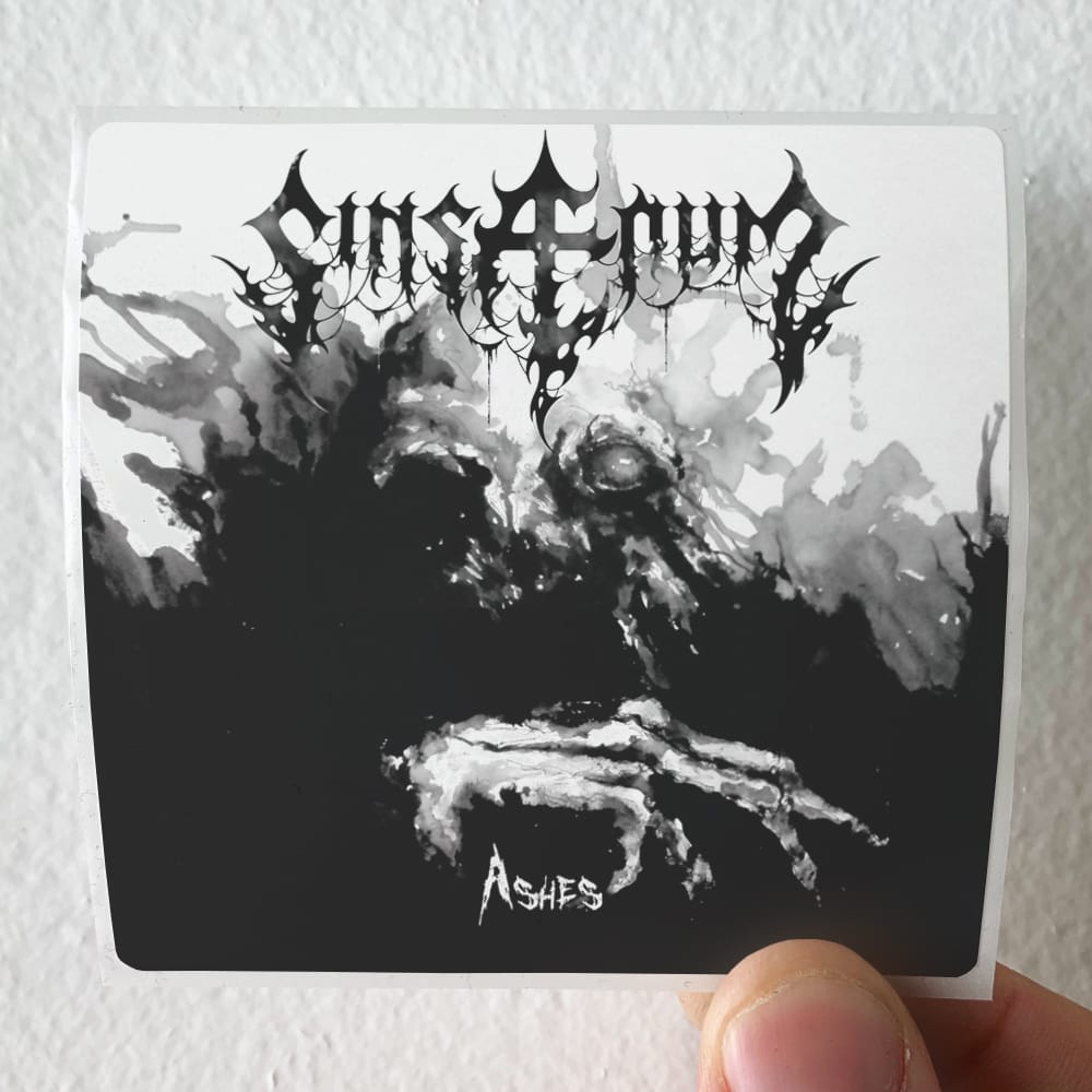 Sinsaenum Ashes Album Cover Sticker