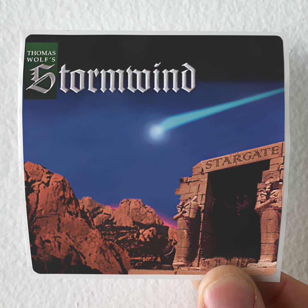 Stormwind Stargate Album Cover Sticker