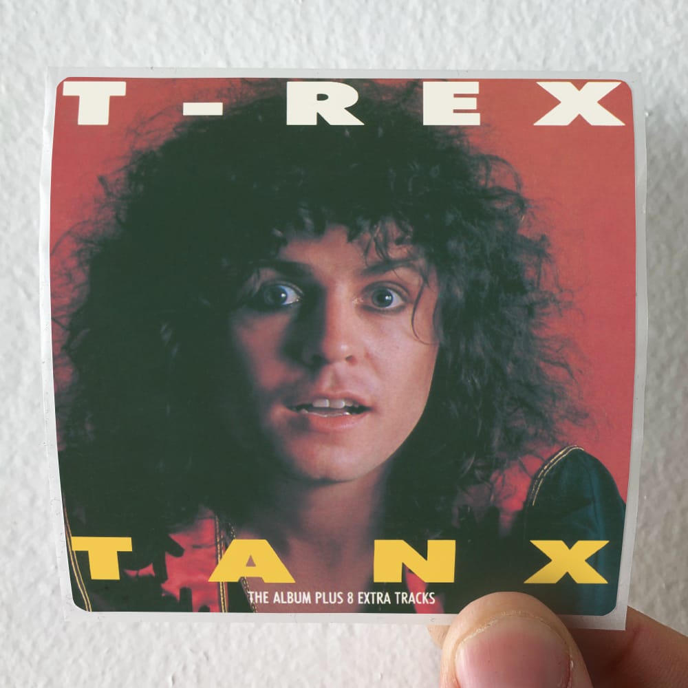 T Rex Tanx 2 Album Cover Sticker