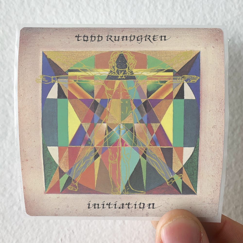 Todd Rundgren Initiation Album Cover Sticker