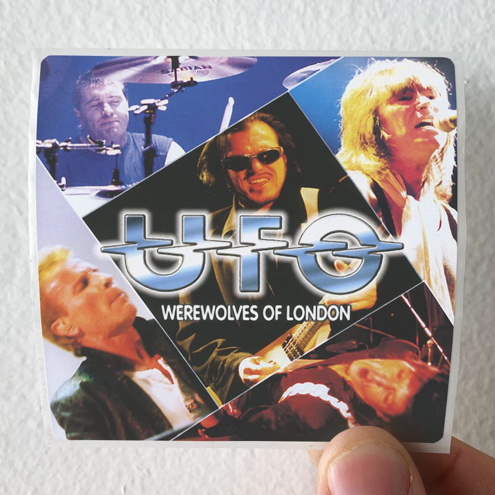 UFO Werewolves Of London Album Cover Sticker