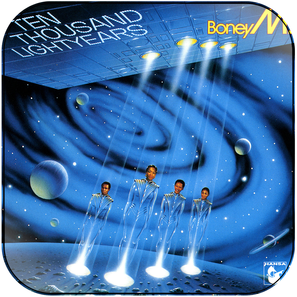 Boney M The Magic Of Boney M Album Cover Sticker Album Cover Sticker