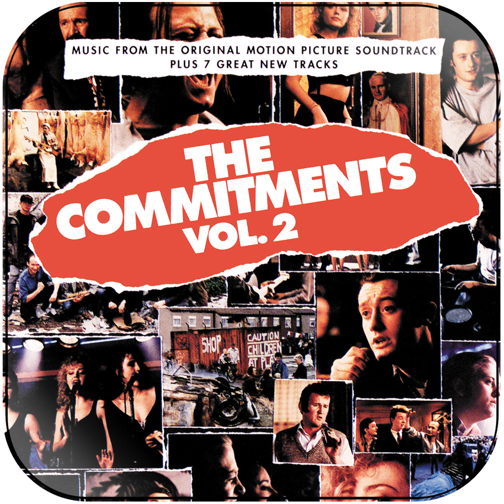 The Commitments The Commitments Disc 2 Album Cover Sticker Album Cover ...