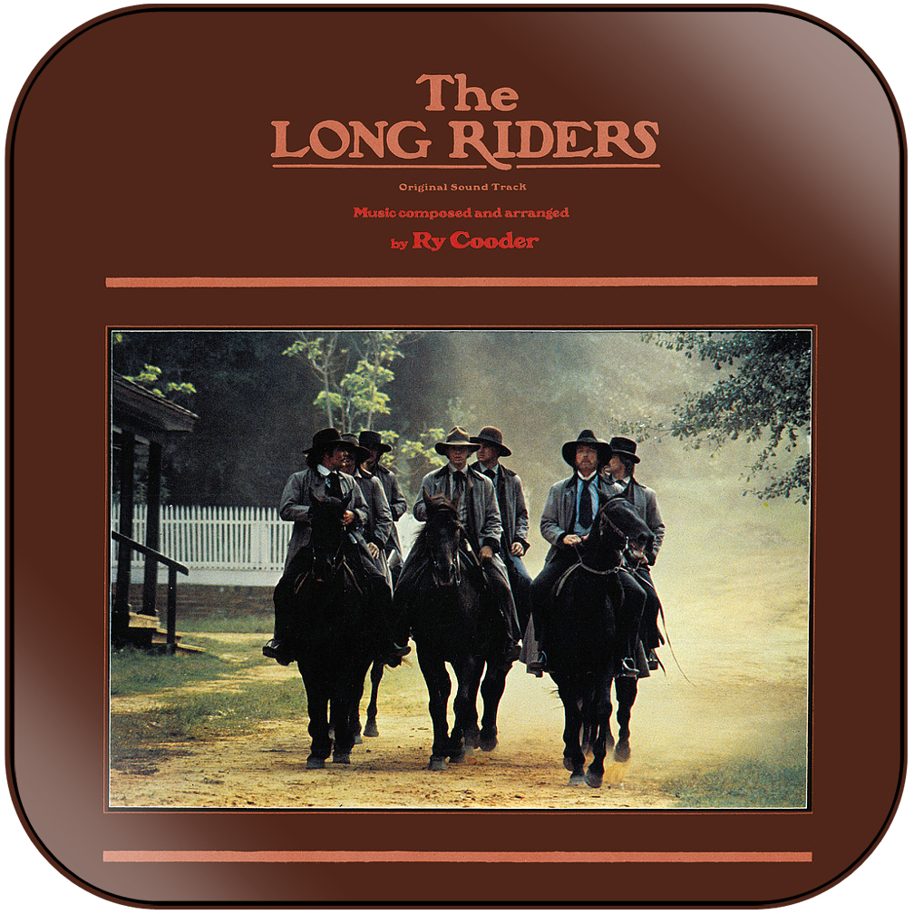 Ry Cooder The Long Riders Album Cover Sticker Album Cover Sticker