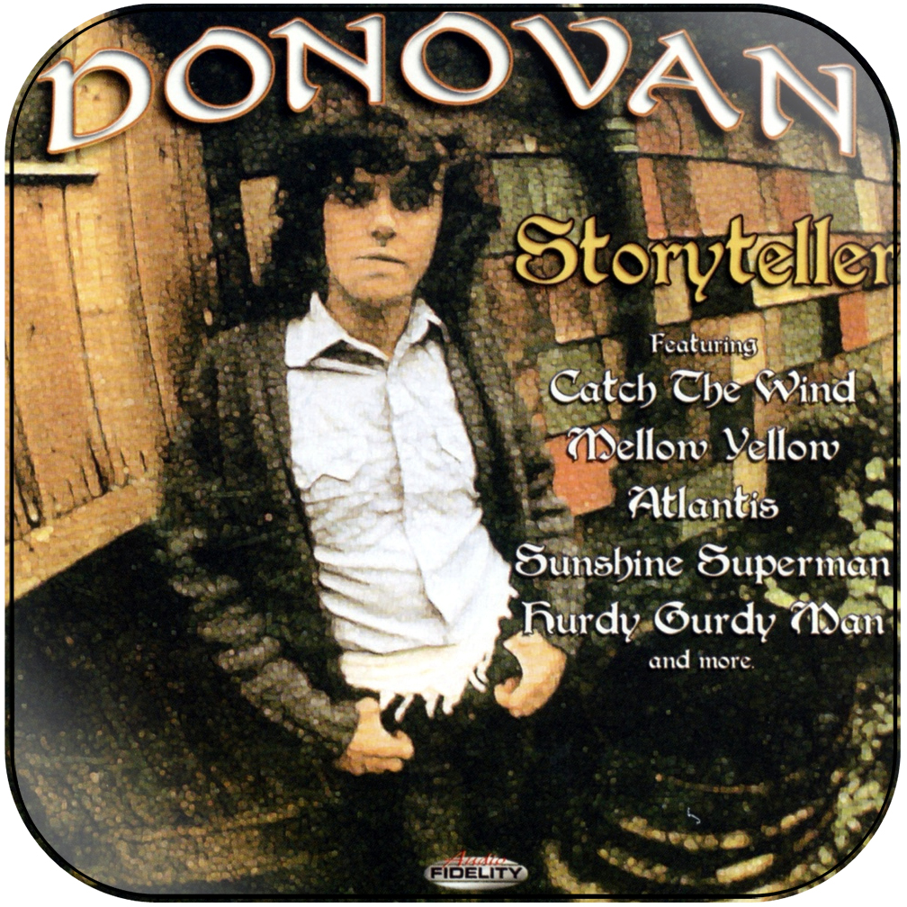 Donovan Storyteller Album Cover Sticker