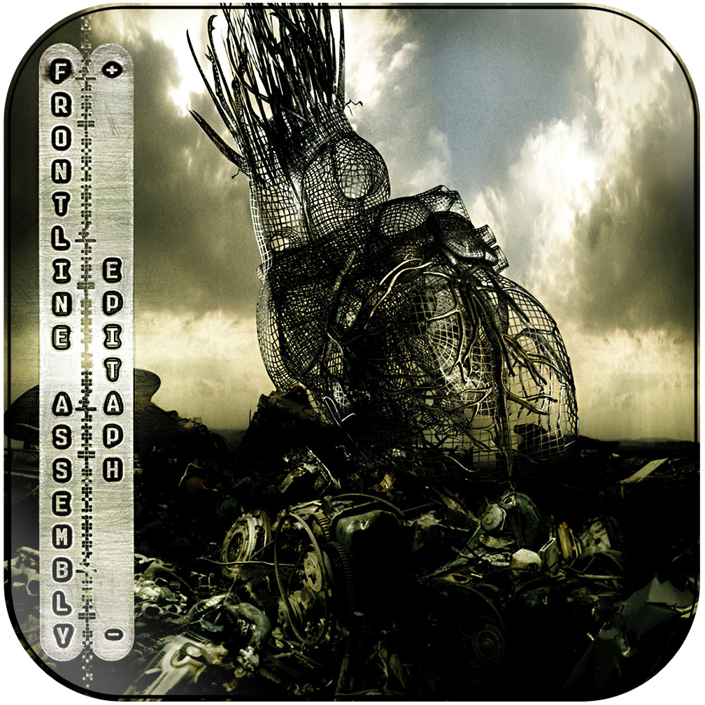 Front Line Assembly Epitaph Album Cover Sticker