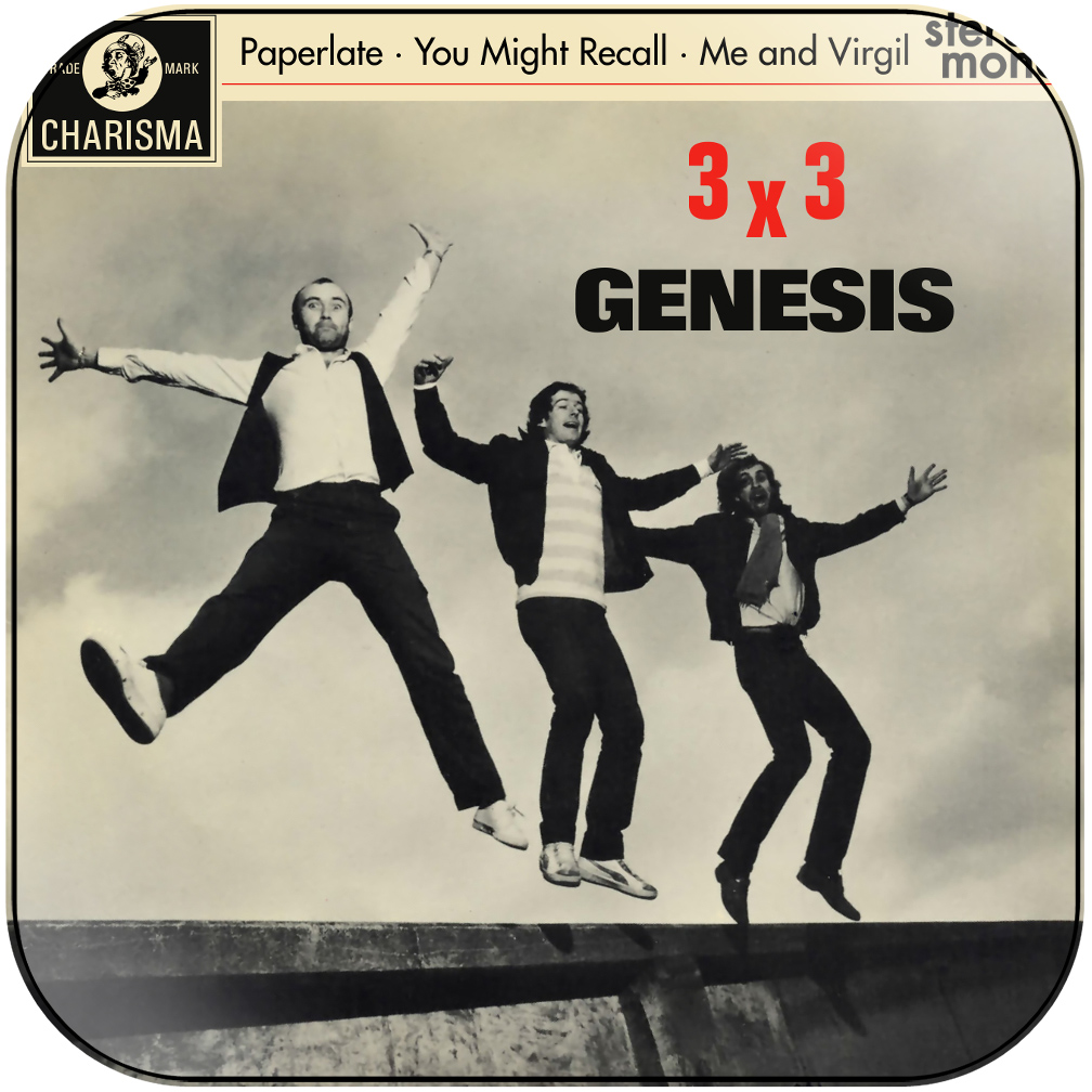 Genesis 3 X 3 Album Cover Sticker