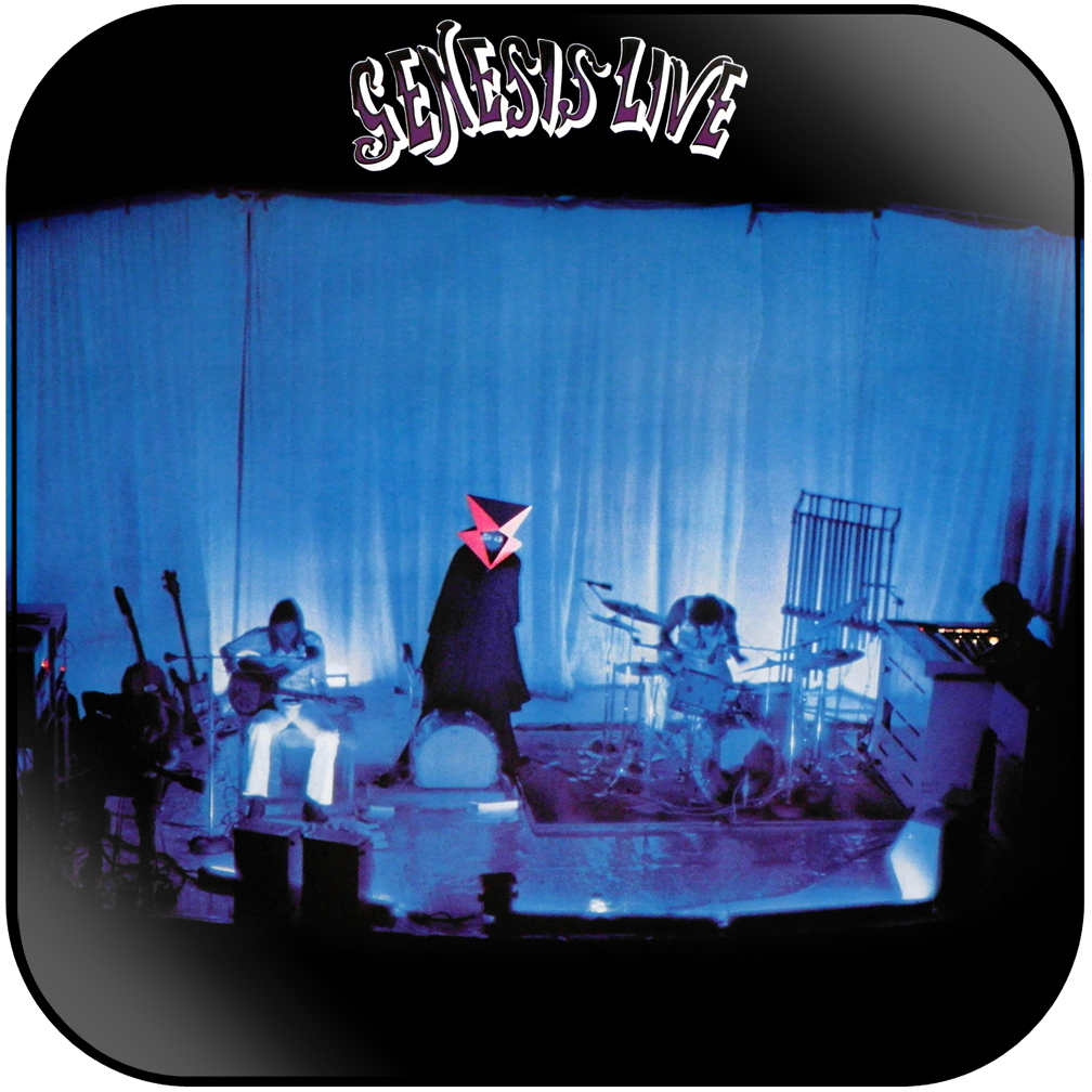 Genesis Live Album Cover Sticker