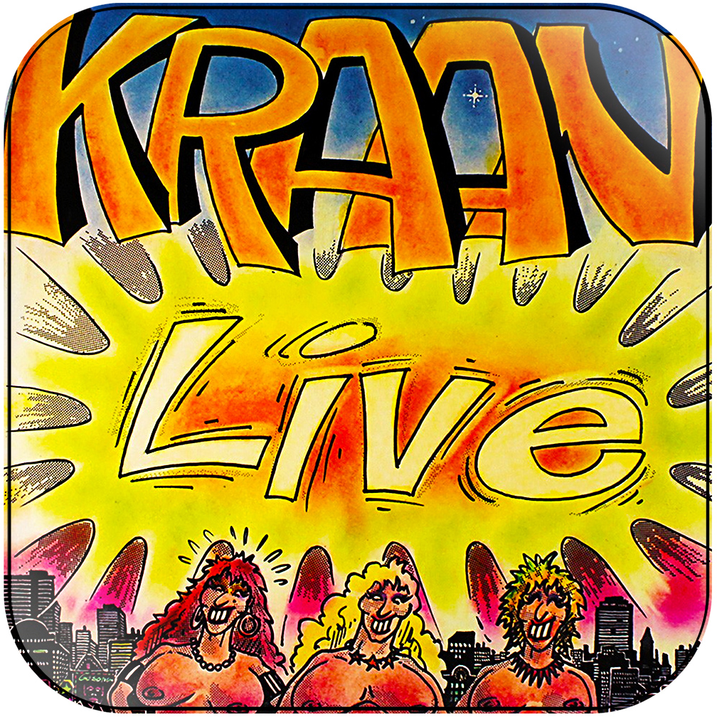 Kraan Live-1 Album Cover Sticker