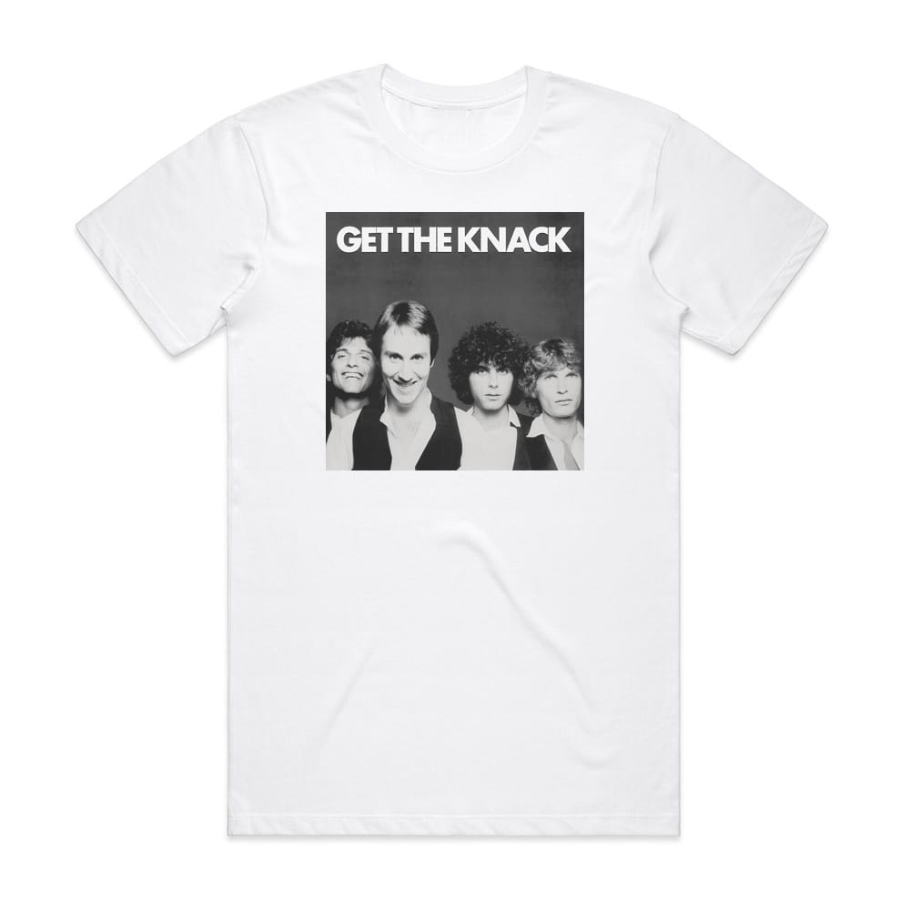 The Knack Get The Knack Album Cover T-Shirt White