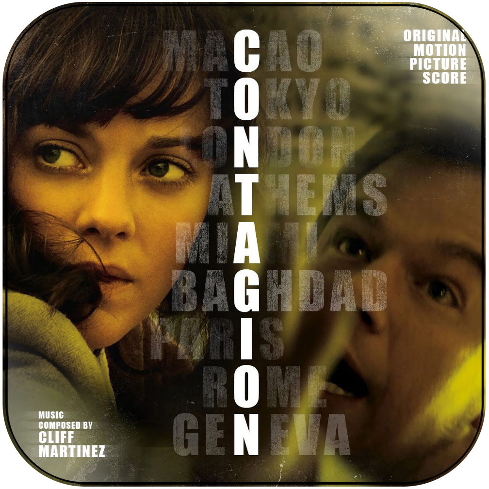 Cliff Martinez Contagion Album Cover Sticker