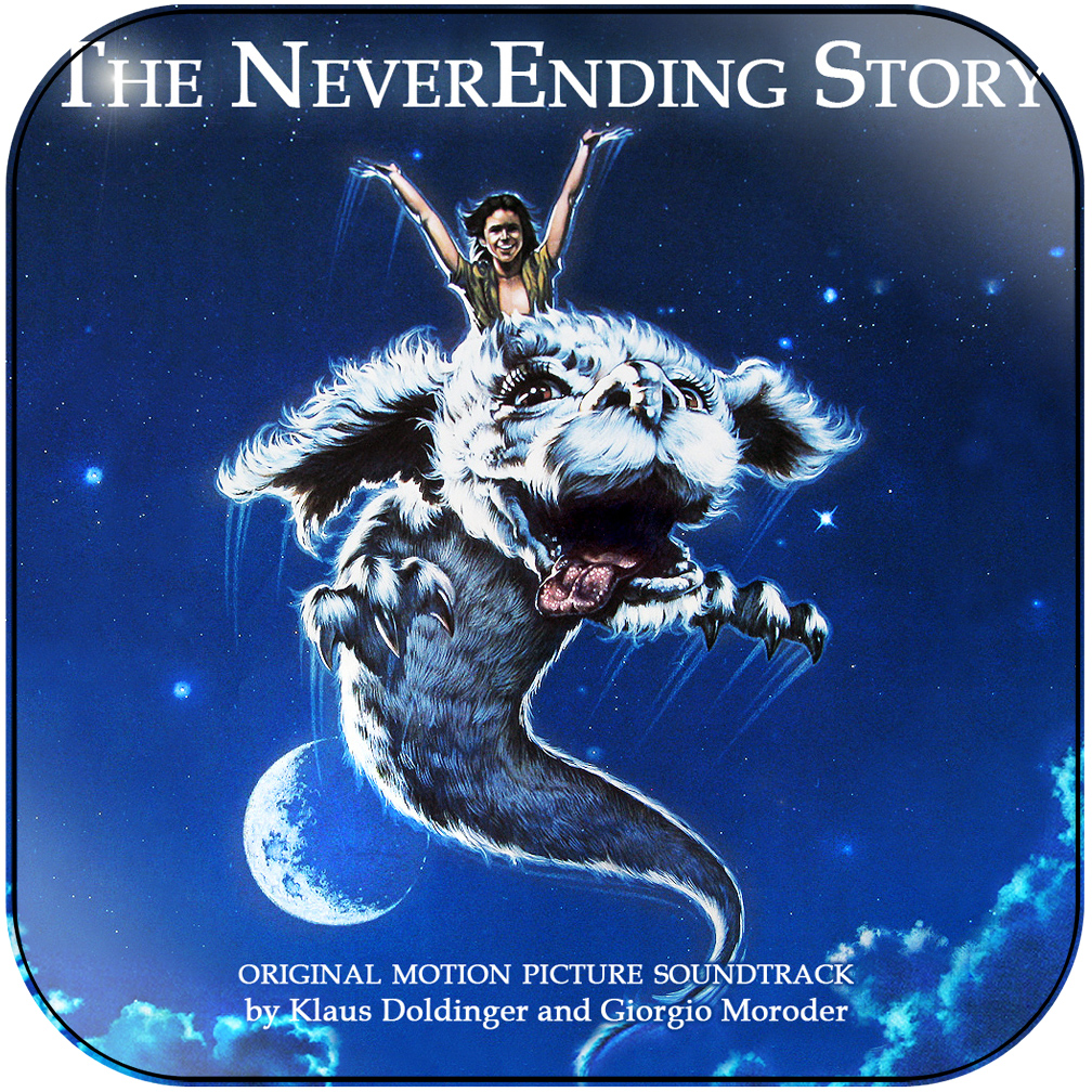 Giorgio Moroder The Neverending Story Album Cover Sticker