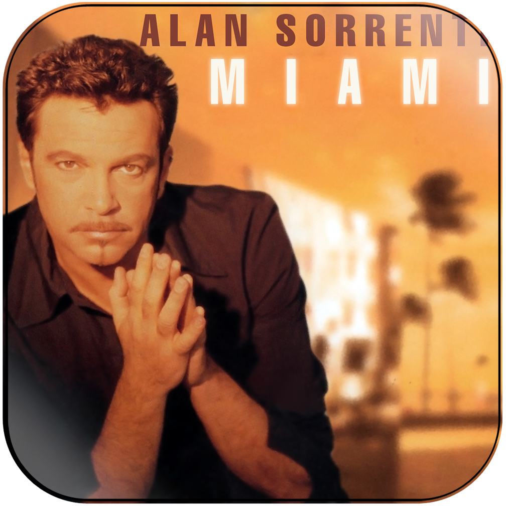 Alan Sorrenti Miami Album Cover Sticker