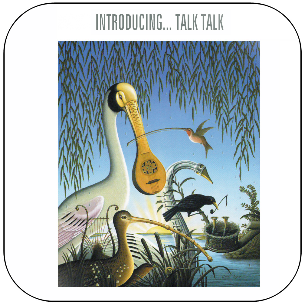 Talk Talk Introducing Talk Talk Album Cover Sticker
