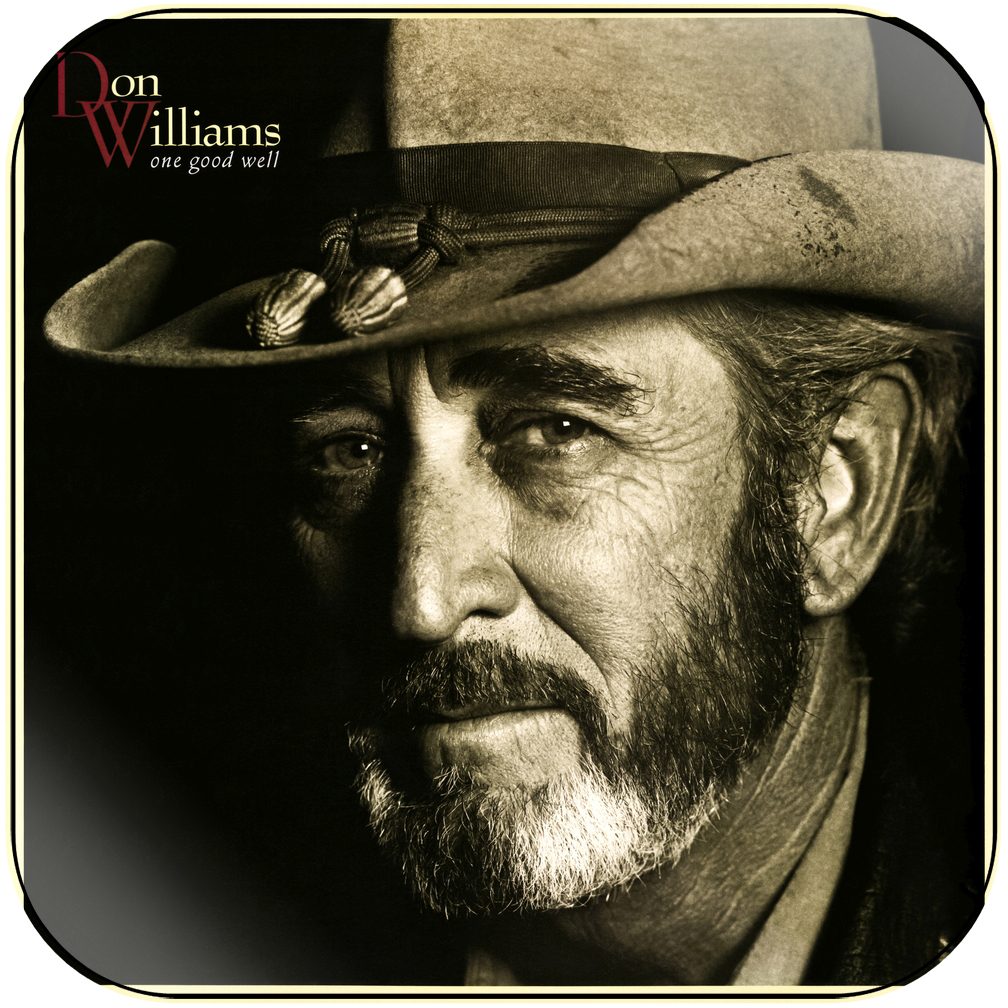Don Williams One Good Well Album Cover Sticker