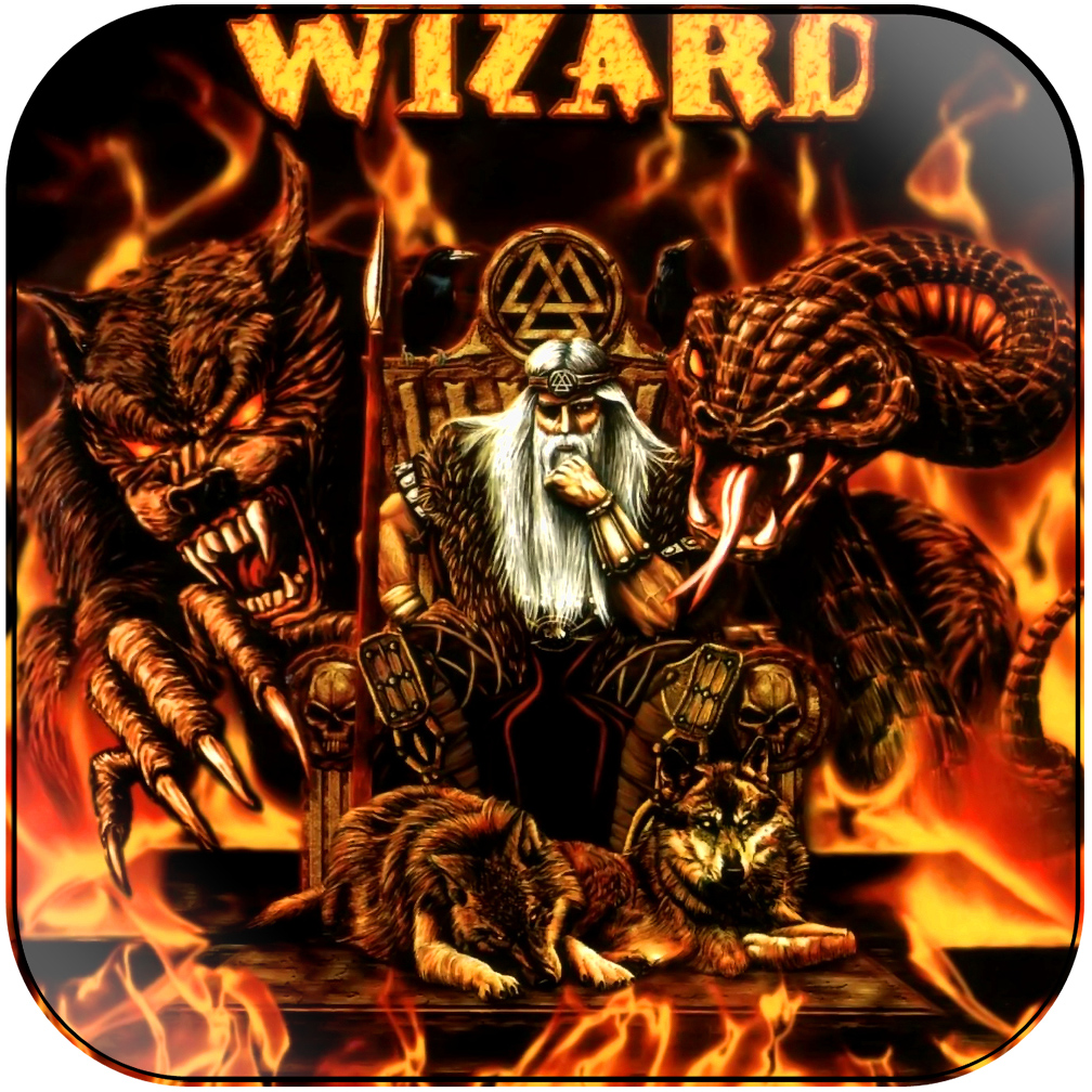 Wizard Odin Album Cover Sticker