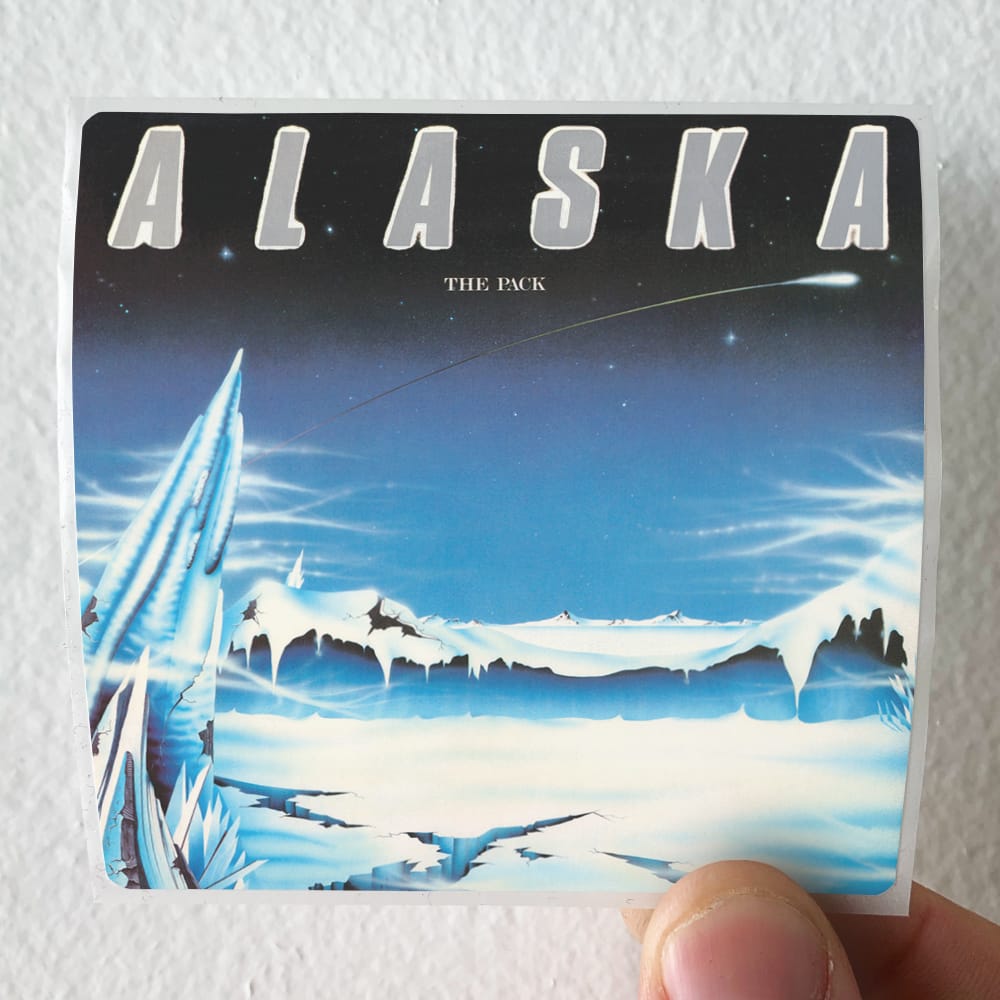 Alaska The Pack Album Cover Sticker