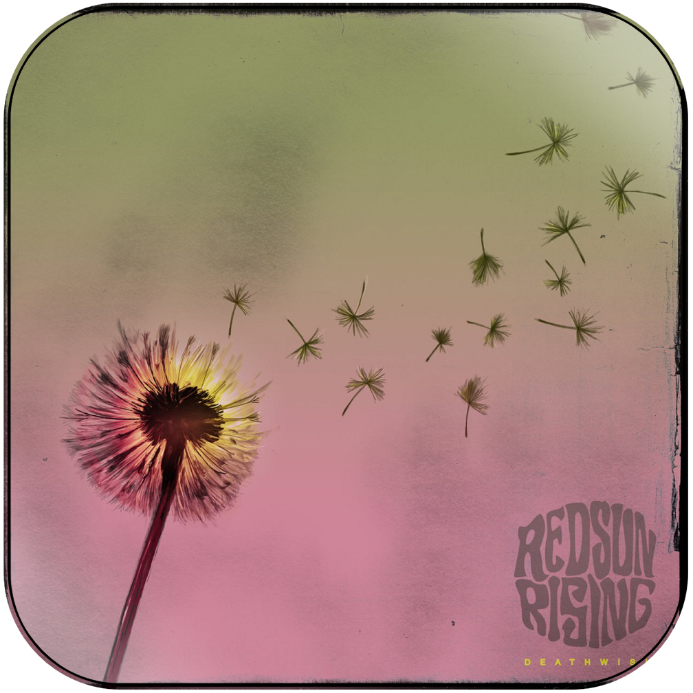 Red Sun Rising deathwish Album Cover Sticker Album Cover Sticker
