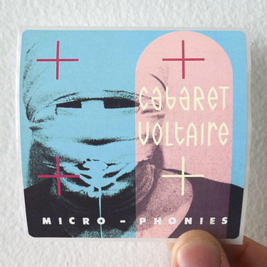 Cabaret Voltaire Micro Phonies Album Cover Sticker
