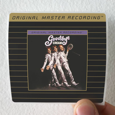 Cream Goodbye Album Cover Sticker