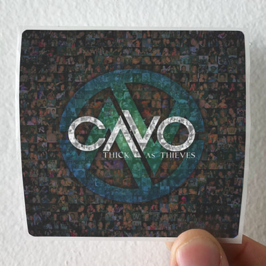 Cavo Thick As Thieves Album Cover Sticker