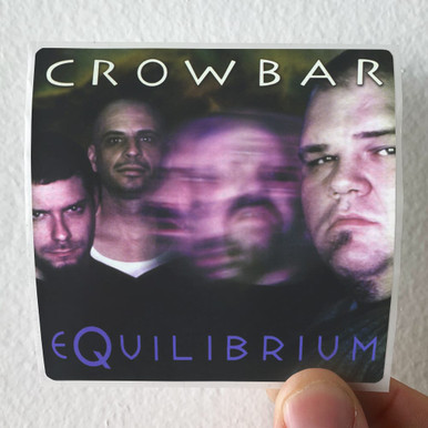 Crowbar Equilibrium Album Cover Sticker