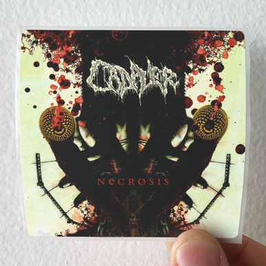 Cadaver Necrosis Album Cover Sticker