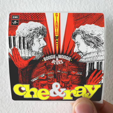 Che and Ray Giants Of Boogie Woogie Blues Album Cover Sticker