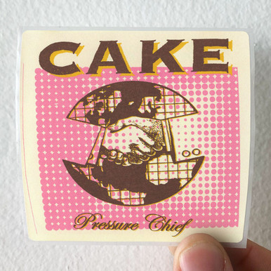 CAKE Pressure Chief 2 Album Cover Sticker