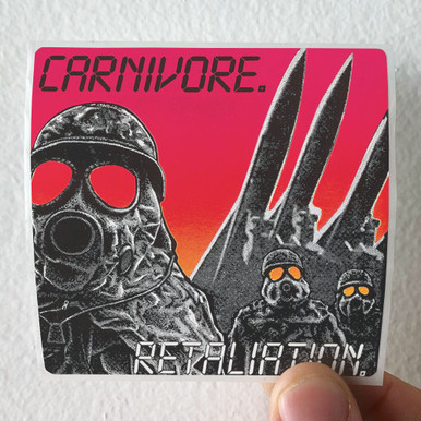 Carnivore Retaliation 3 Album Cover Sticker