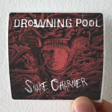 Drowning Pool Snake Charmer Album Cover Sticker
