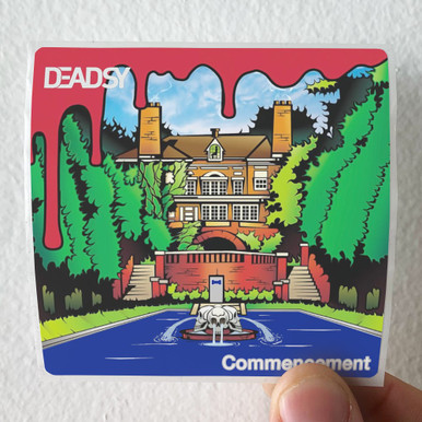 Deadsy Commencement Album Cover Sticker