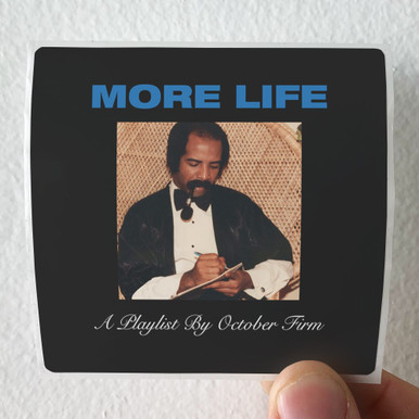 Drake More Life Album Cover Sticker