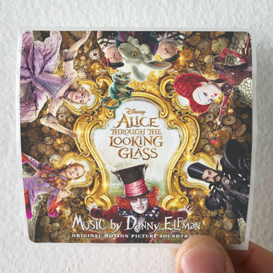Danny Elfman Alice Through The Looking Glass Album Cover Sticker