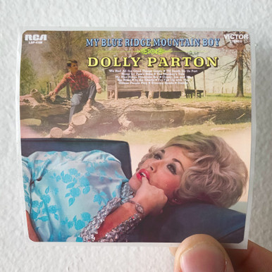 Dolly Parton My Blue Ridge Mountain Boy Album Cover Sticker