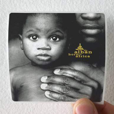 Dr Alban Born In Africa Album Cover Sticker
